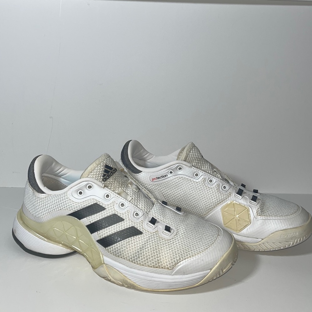 Adidas Geofit Protection White And Gray Sneakers Size… - Gem